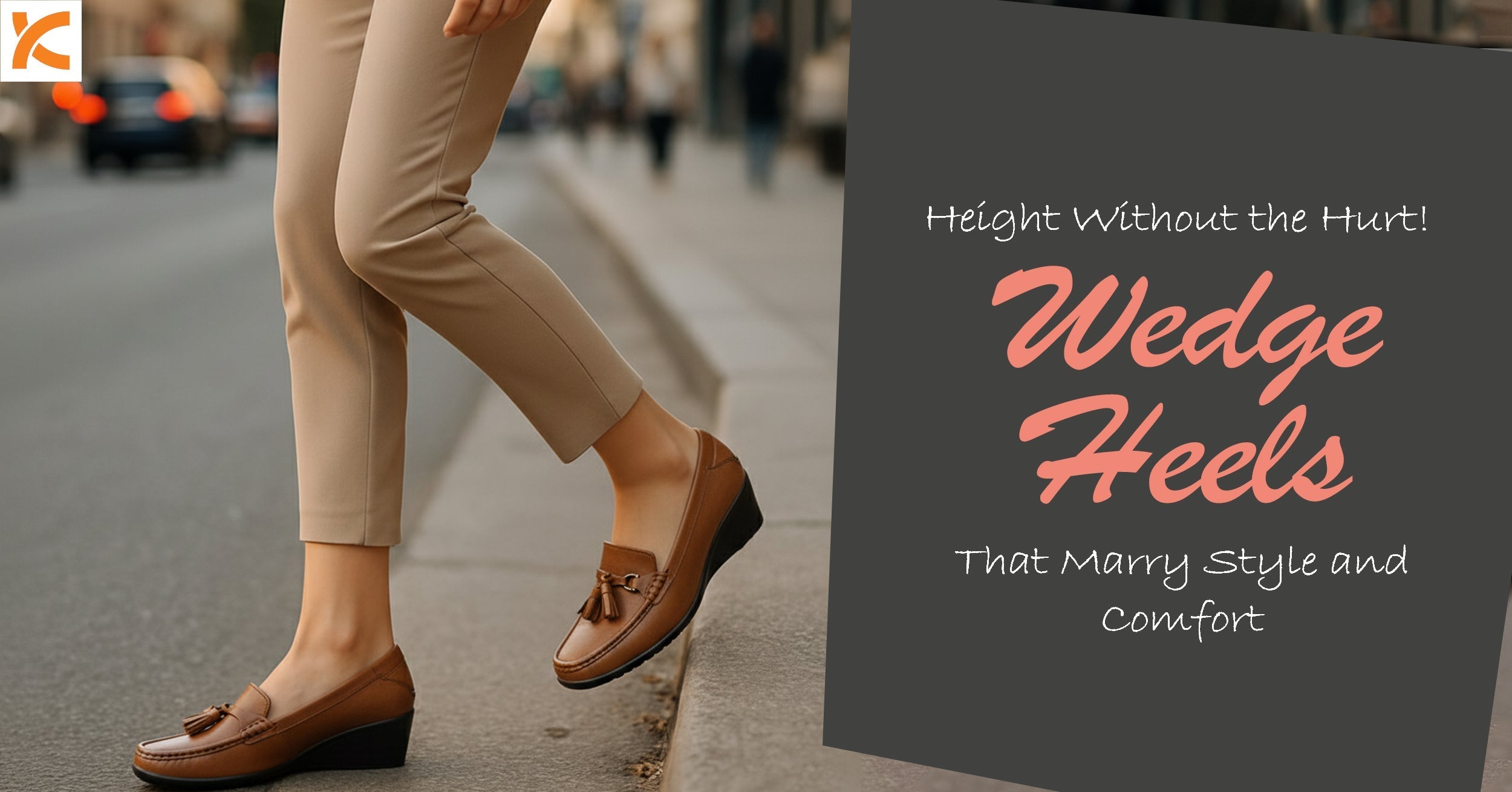 Height Without the Hurt: Wedge Heels That Marry Style and Comfort – Khadims